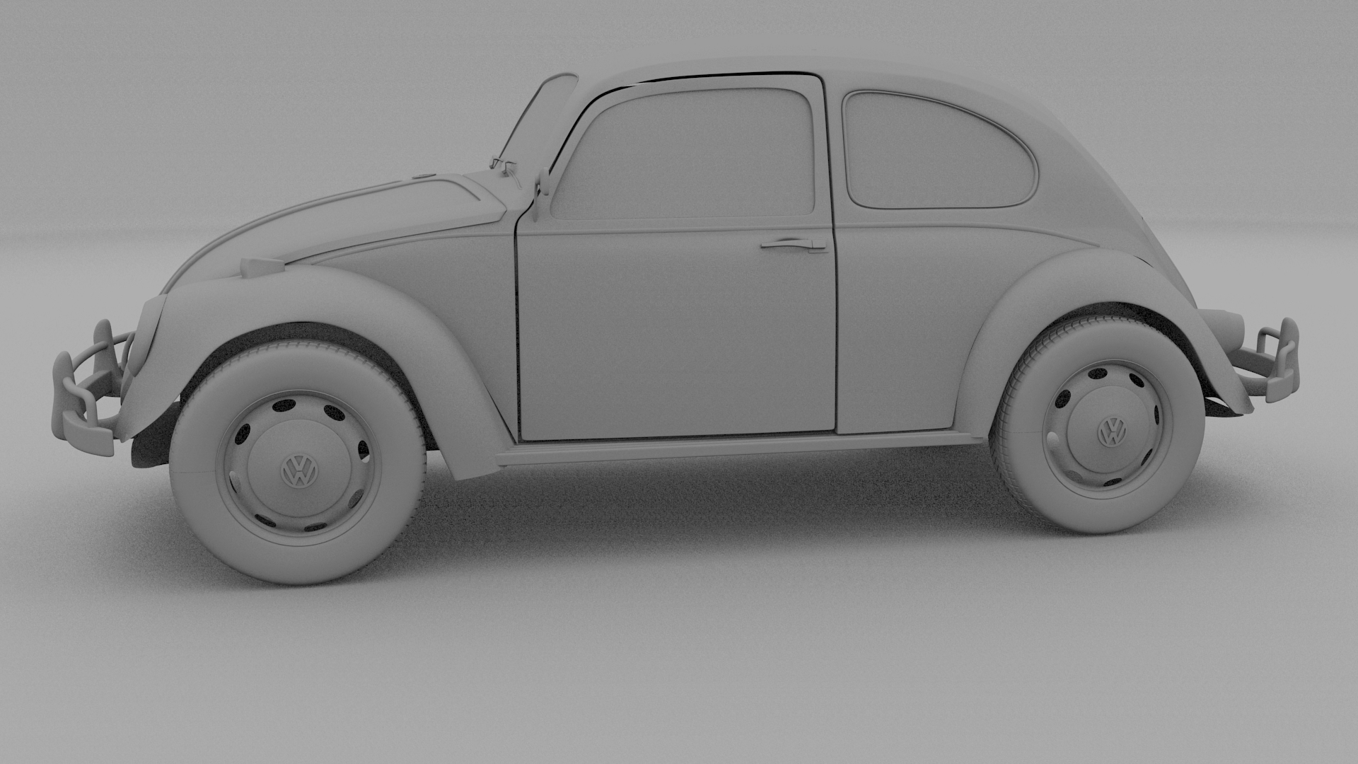 Vw Beetle 3D model | CGTrader