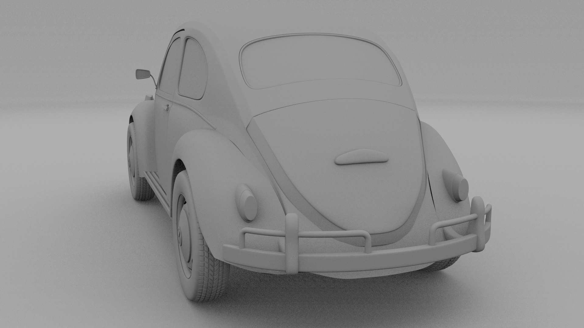 Vw Beetle 3D model | CGTrader
