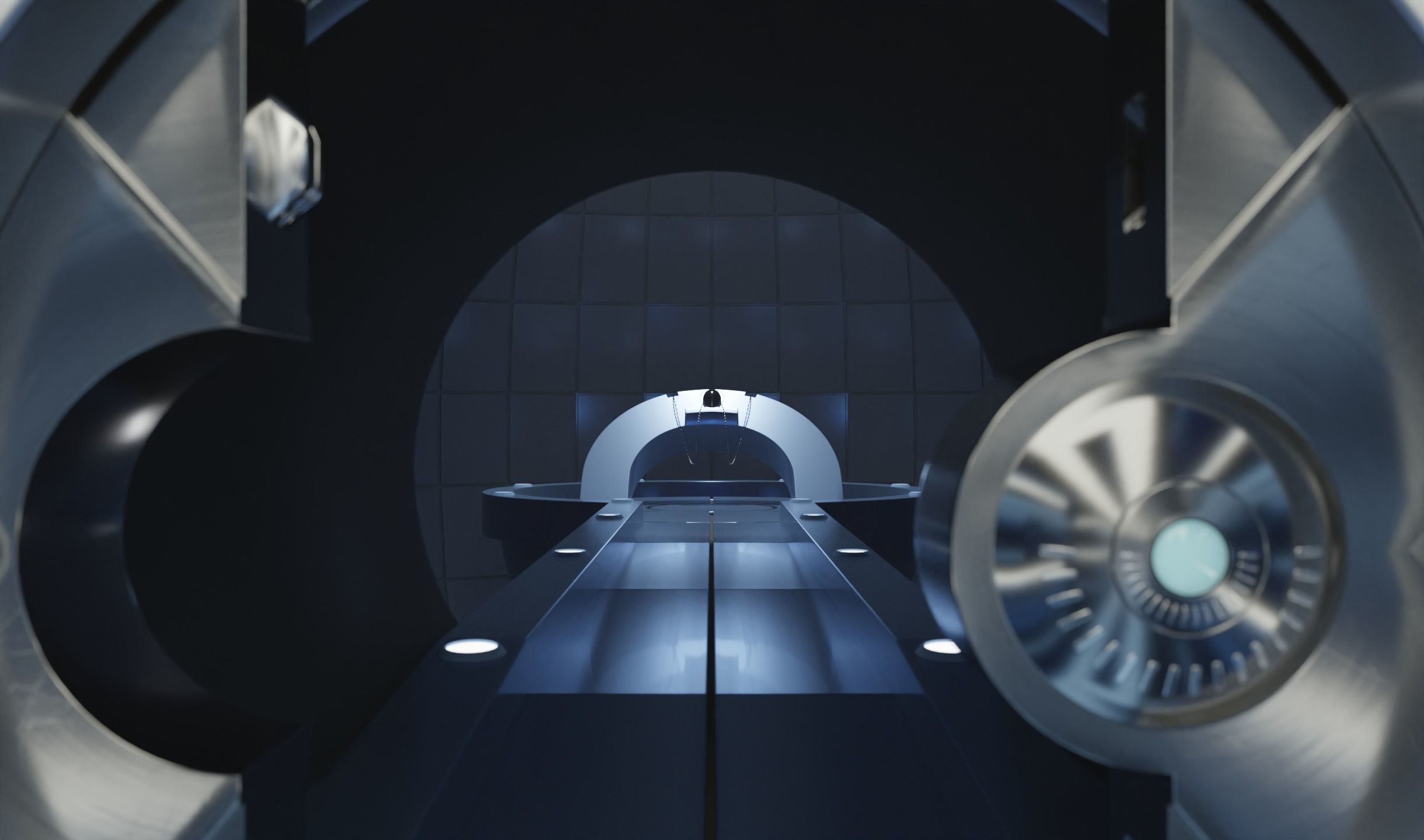 Marvels X-Men Sub-Basement - Corridor and Cerebro 3D model | CGTrader