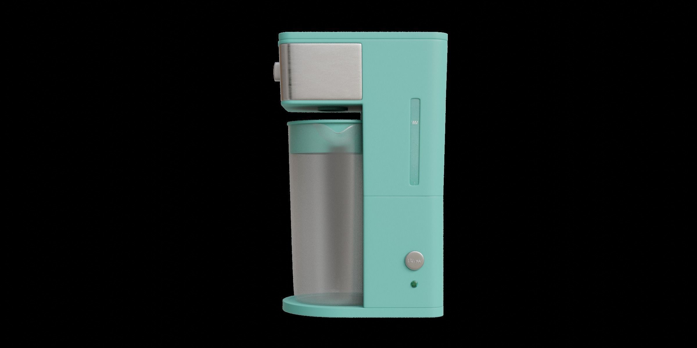 Iced Tea And Coffee Maker 3D model | CGTrader