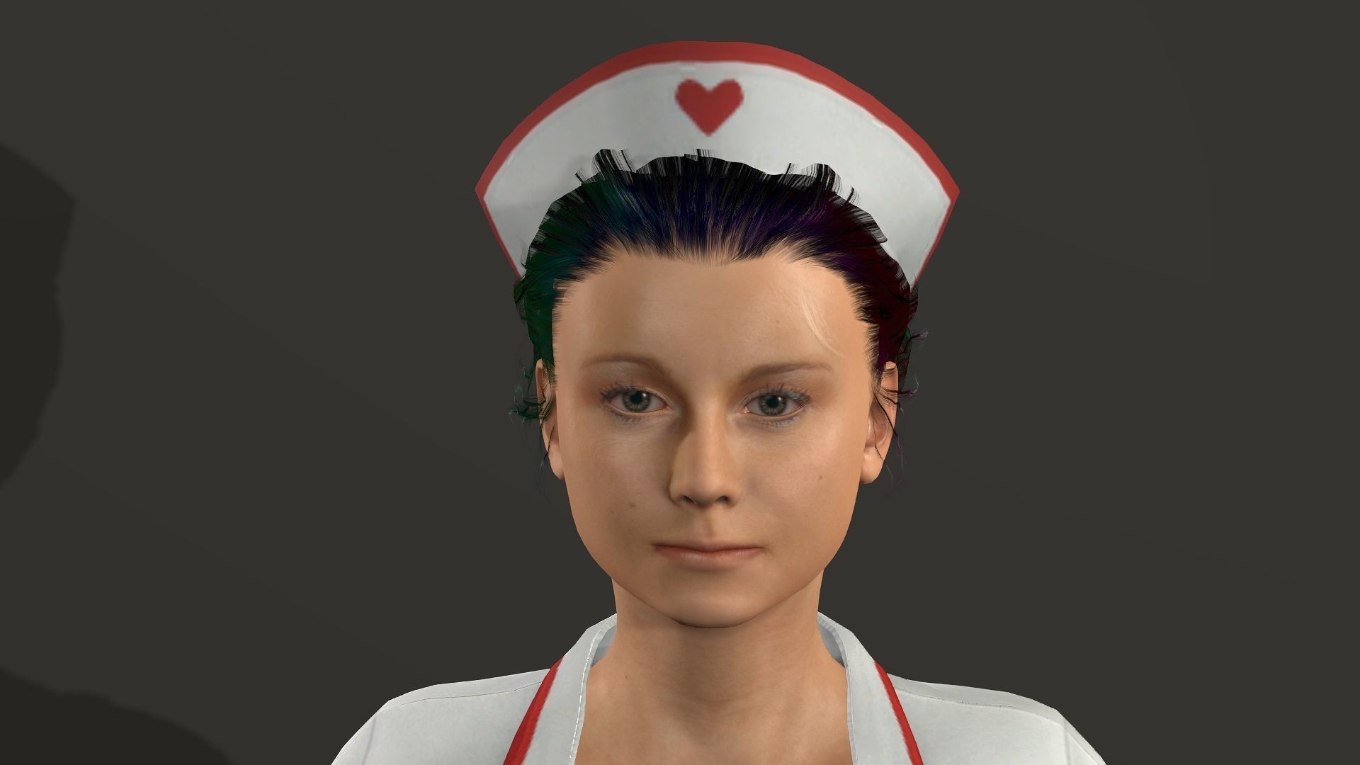 3D model Realistic Female Nurse Samantha VR / AR / low-poly | CGTrader