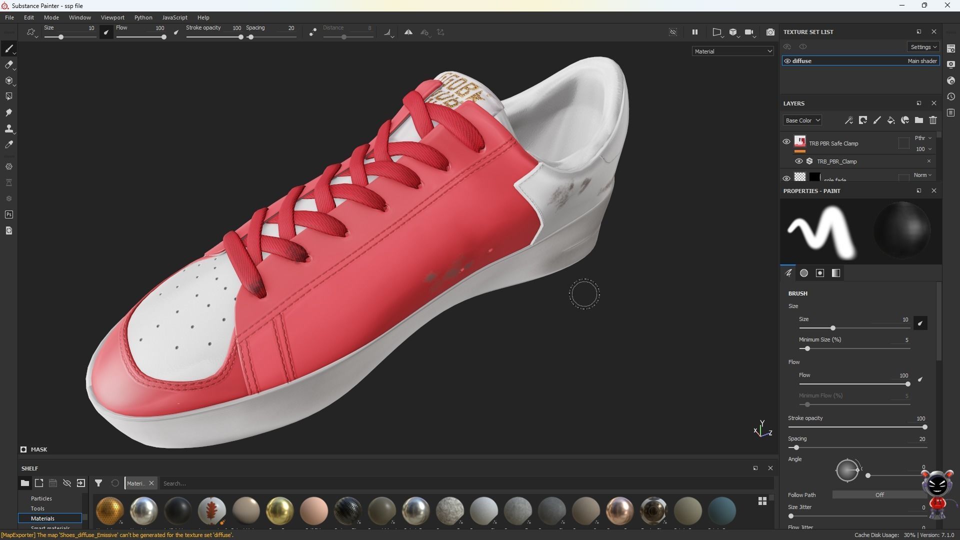 shoe ggob 3D model | CGTrader
