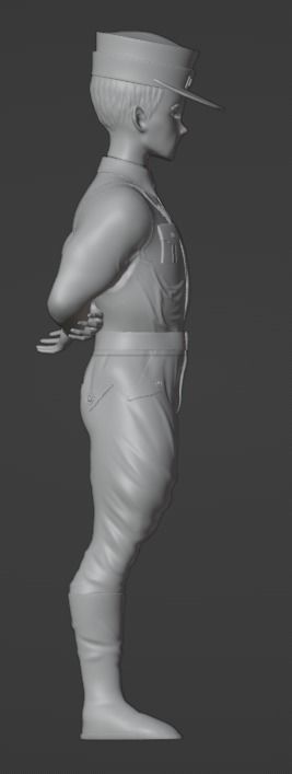 Dragon Ball - General Blue from Red Ribbon 3D model 3D printable | CGTrader