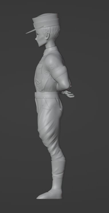 Dragon Ball - General Blue from Red Ribbon 3D model 3D printable | CGTrader