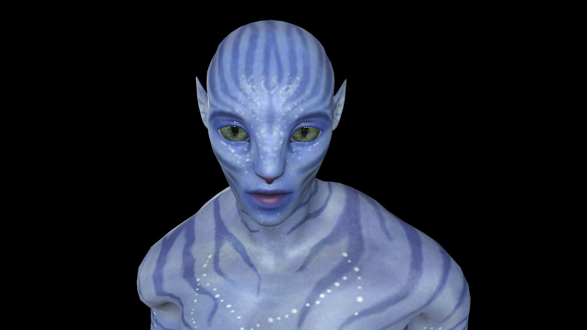 AVTR005 Avatar Backflip Animation 3D model animated rigged | CGTrader