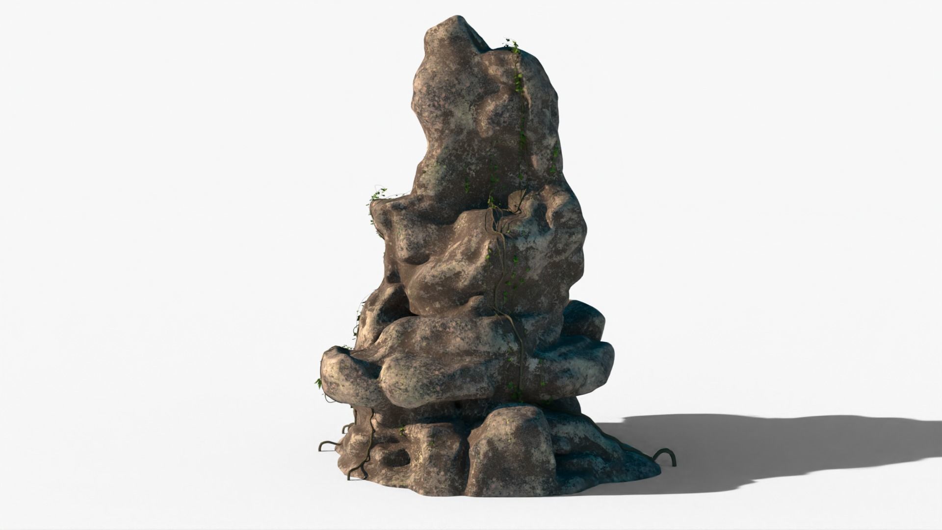 3D model 4K realistic Rock Ivy VR / AR / low-poly | CGTrader