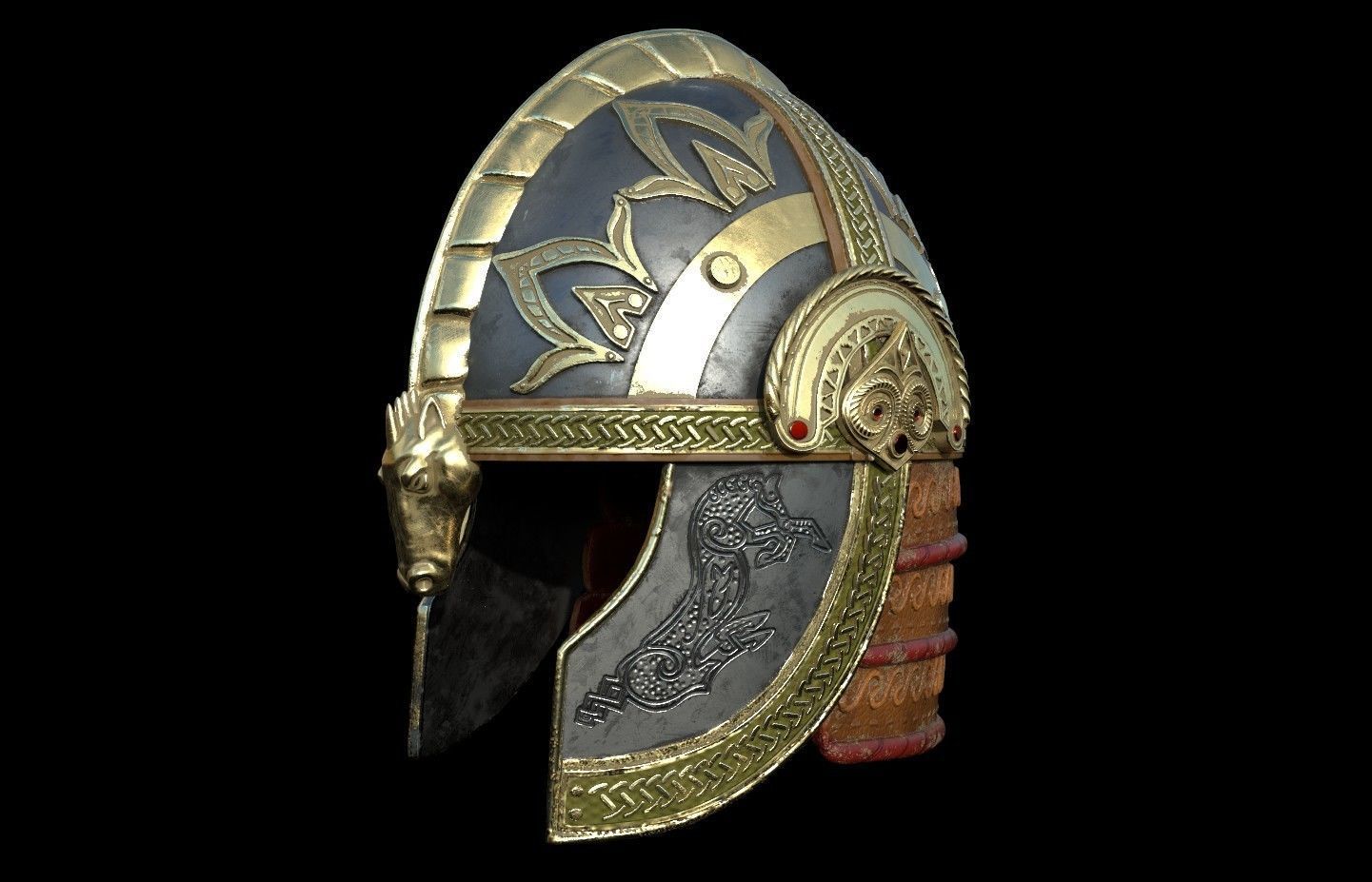 Theodred Helmet lord of the rings 3D DIGITAL DOWNLOAD FILE 3D model 3D ...