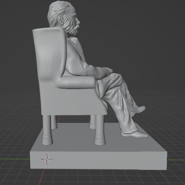 Pyotr Ilyich Tchaikovsky 3D model 3D printable | CGTrader