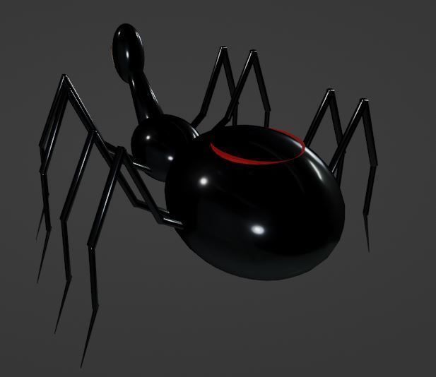 3D model Scary Spider Lady Demon 3D model VR / AR / low-poly | CGTrader