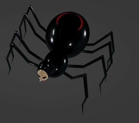 3D model Scary Spider Lady Demon 3D model VR / AR / low-poly | CGTrader