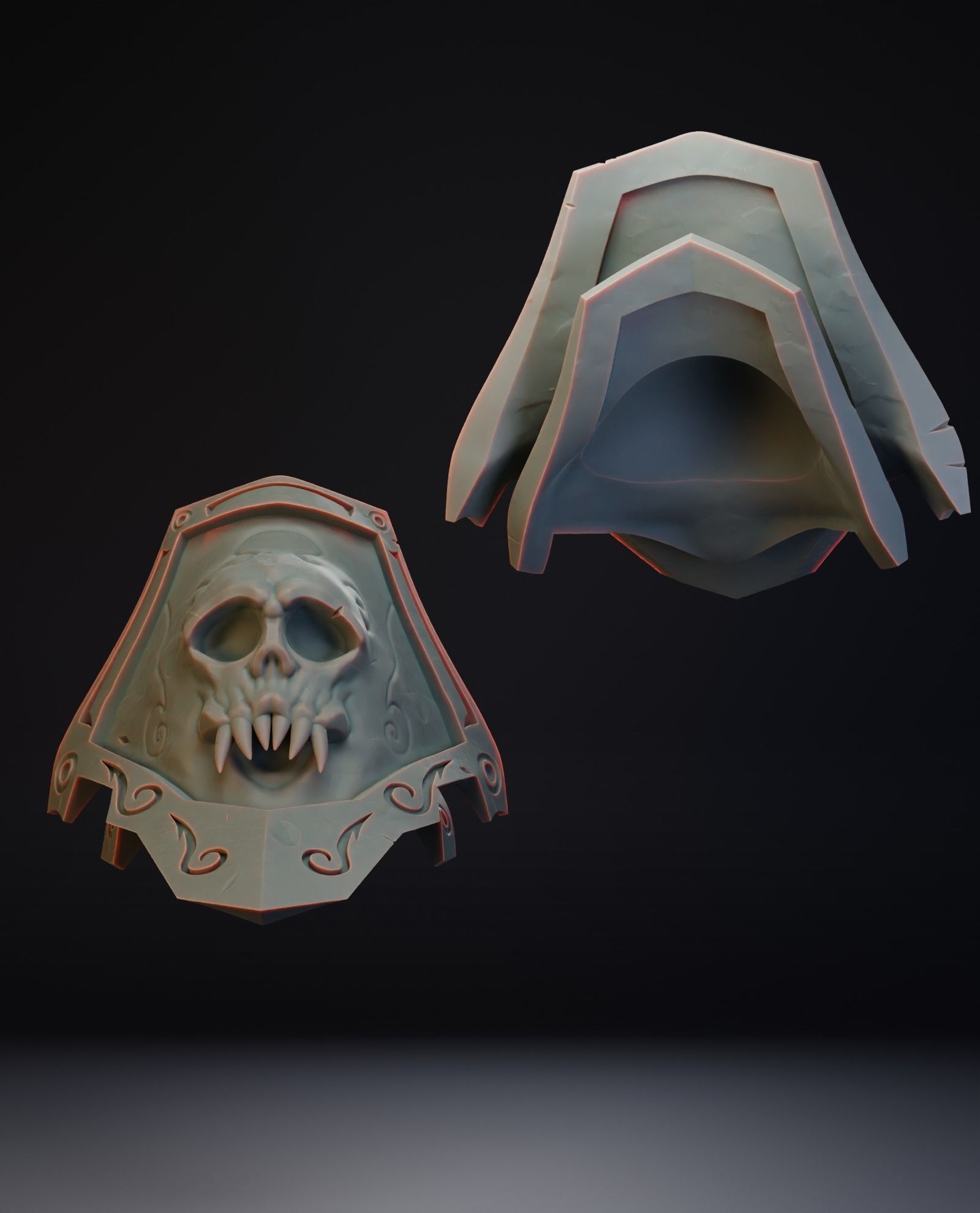 Dreadnaughts Battlegear Shoulder - World of Warcraft 3D model 3D ...