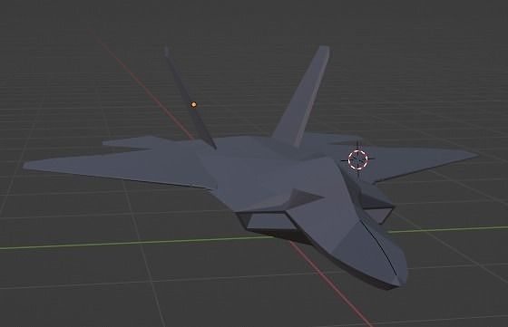 3D model f22 raptor low poly jet VR / AR / low-poly | CGTrader