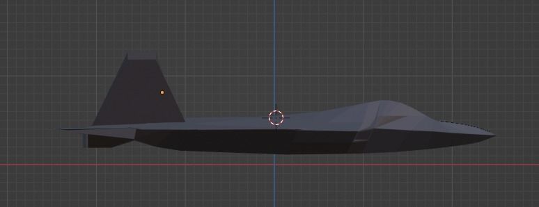 3D model f22 raptor low poly jet VR / AR / low-poly | CGTrader