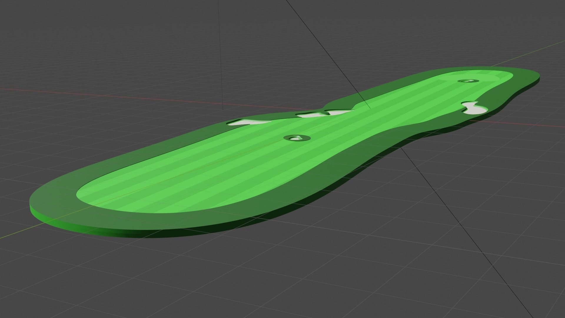 Golf Hole 3D model | CGTrader