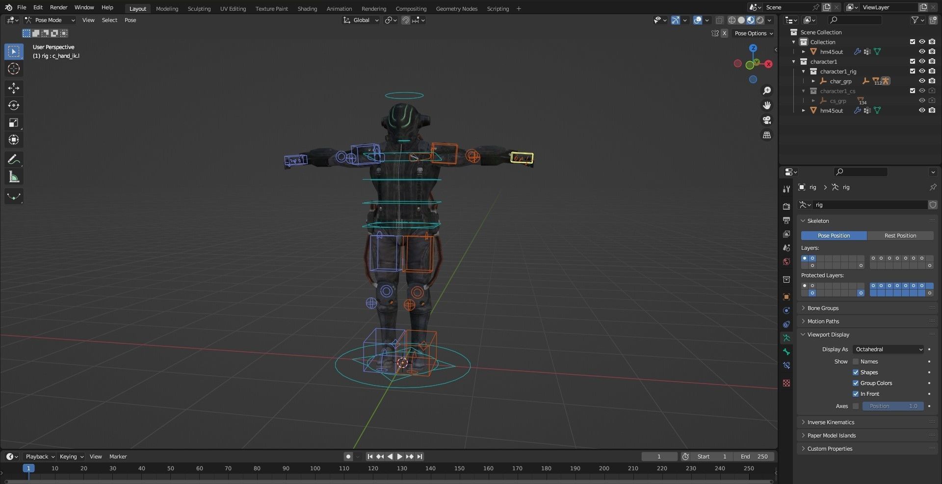 Charater free 3D model rigged | CGTrader