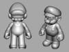 Mario 3D print model 3D model 3D printable | CGTrader