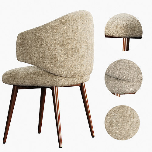 3D model FARGO CHAIR VR / AR / low-poly | CGTrader