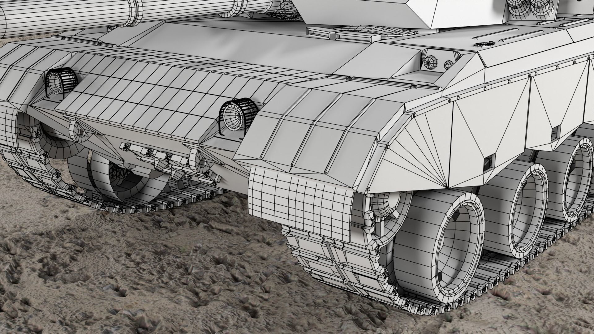 3D model Type 96 TANK VR / AR / low-poly | CGTrader