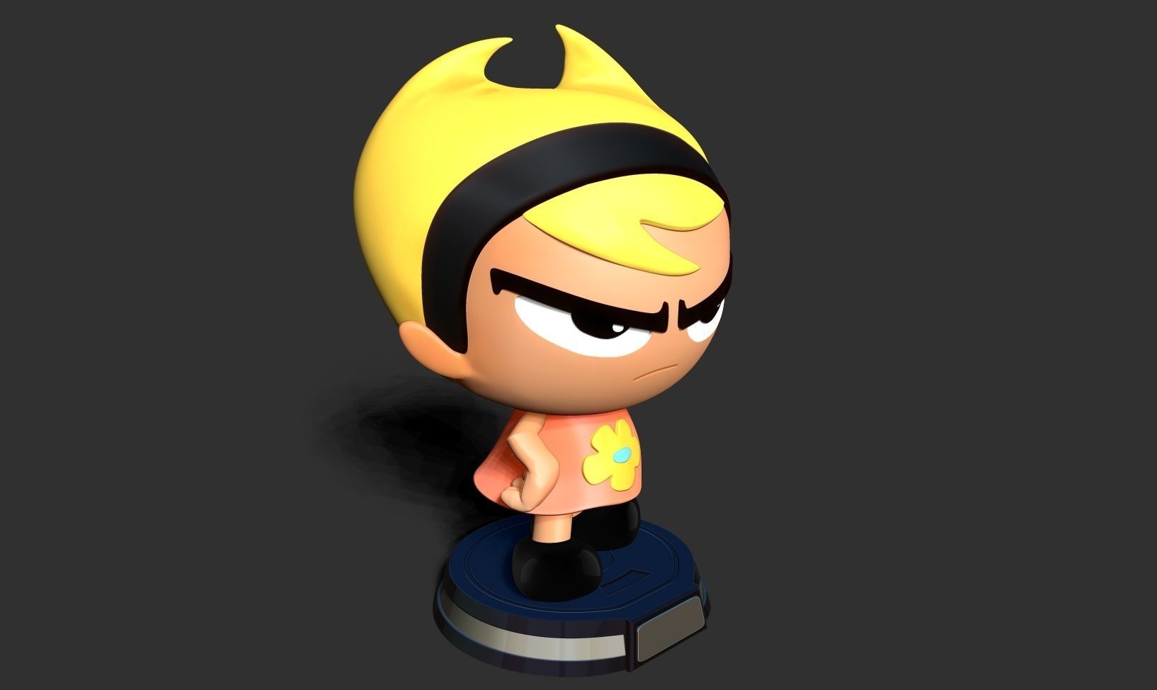 Mandy - Cartoon Network Fanart 3D model 3D printable | CGTrader