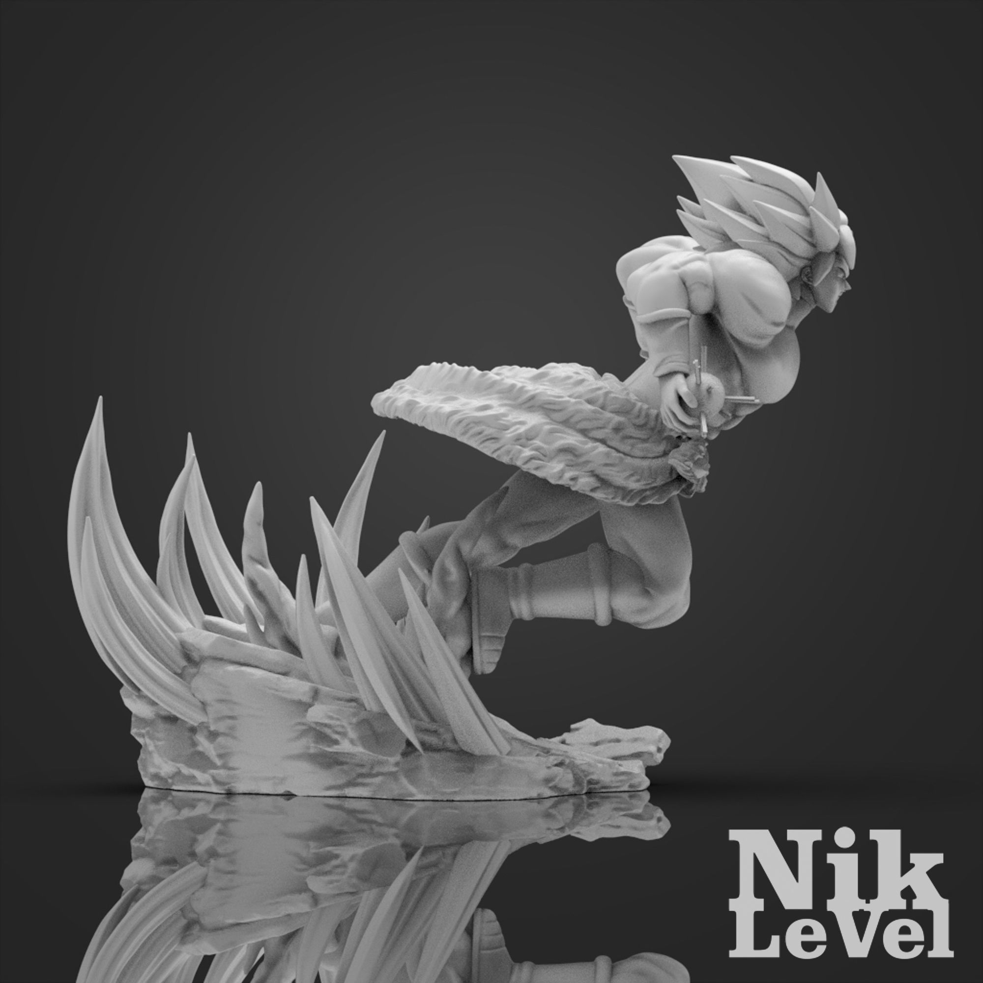 Broly Dragon Ball 3D Printable 3D model 3D printable | CGTrader