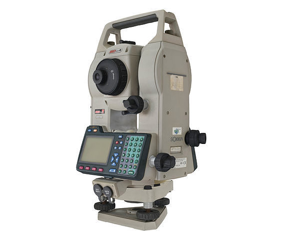 3D model SOKKIA TOTAL STATION SURVEYING TOOL VR / AR / low-poly | CGTrader