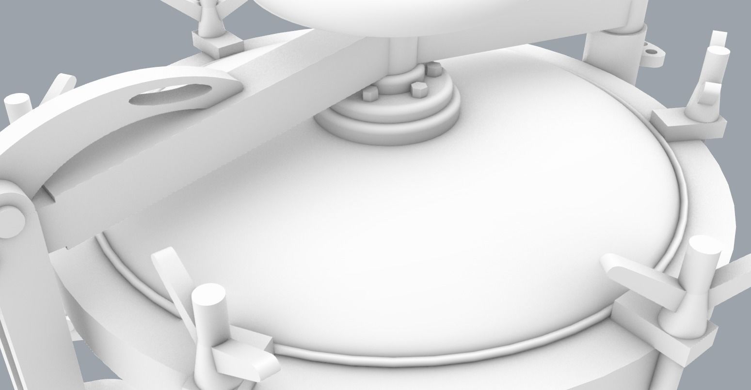 Ship Hatch 3 PM 3D model 3D printable | CGTrader