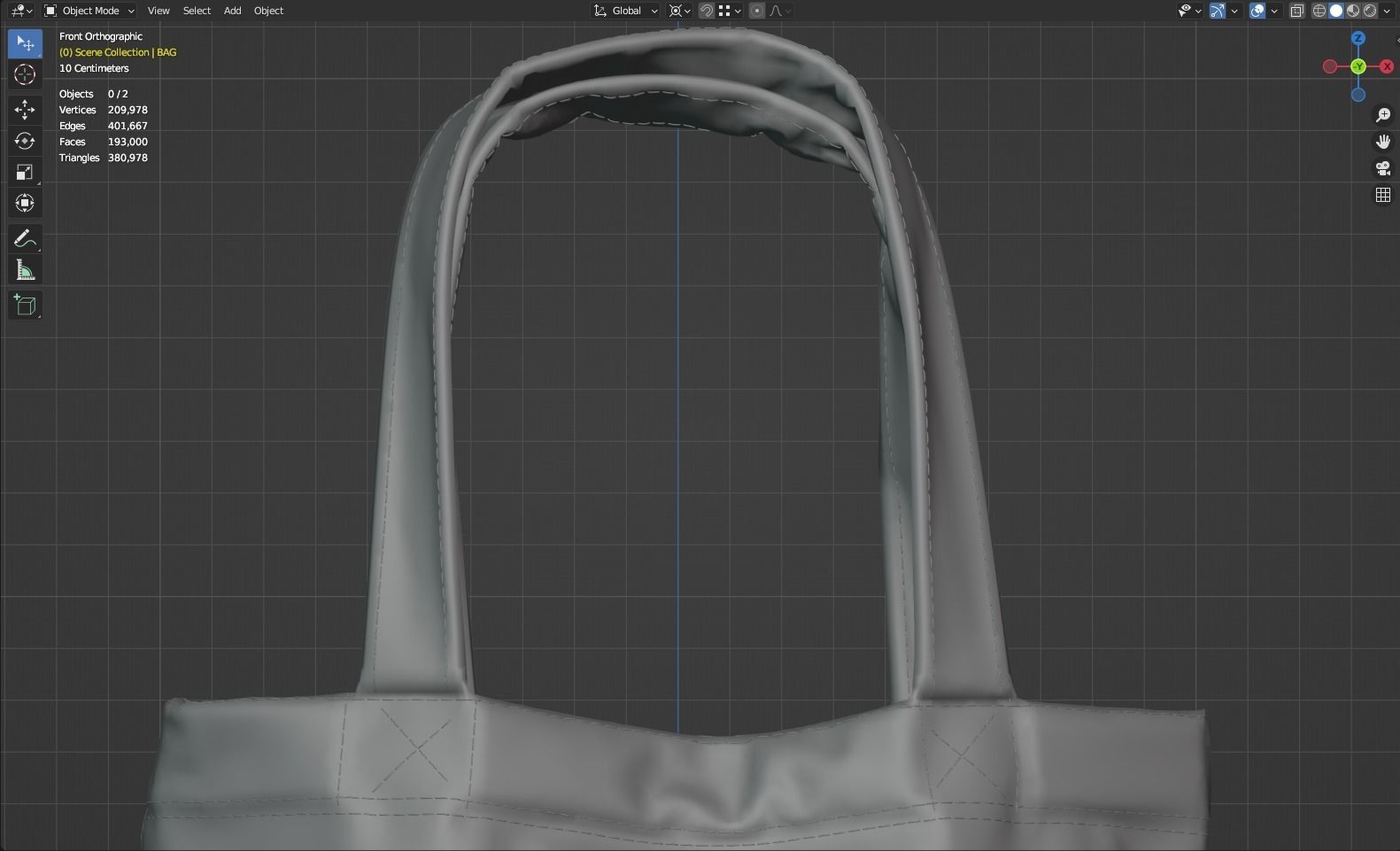Shopping Bag 3D model | CGTrader