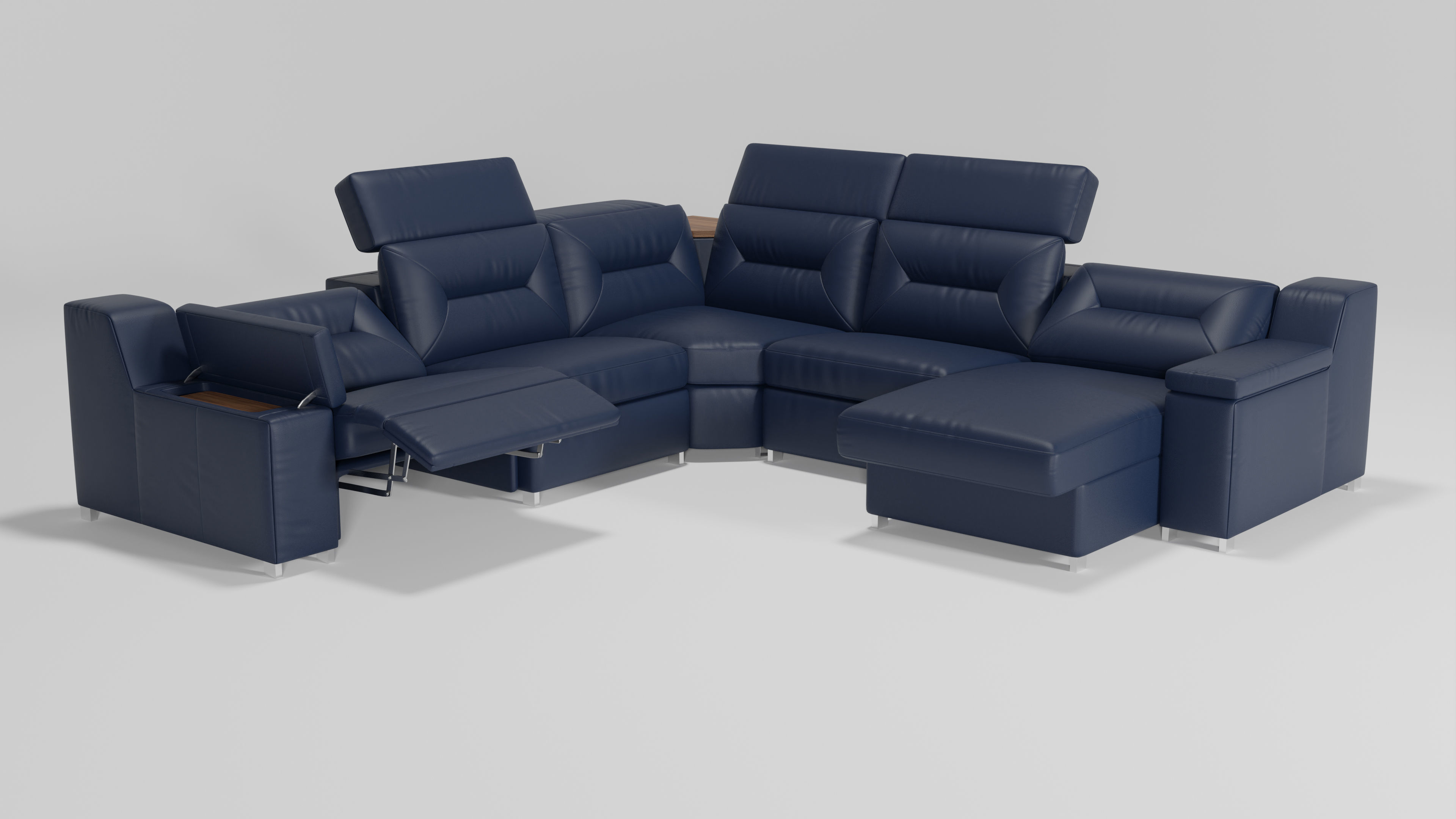 3D model 3D Palliser Apex Sectional Modules VR / AR / low-poly | CGTrader