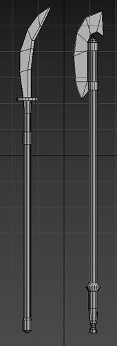 3D model 3d Models for game weapons VR / AR / low-poly | CGTrader