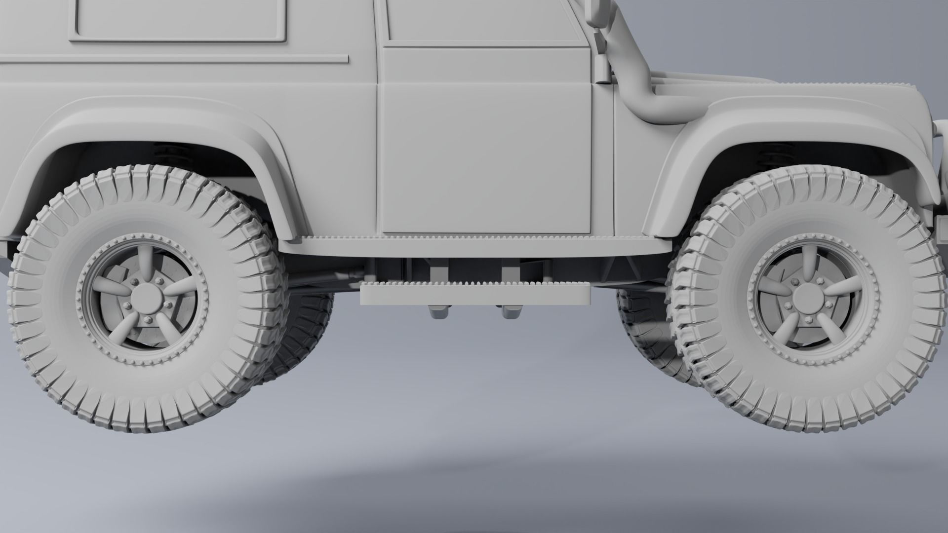 LAND ROVER DEFENDER 3D model 3D printable | CGTrader