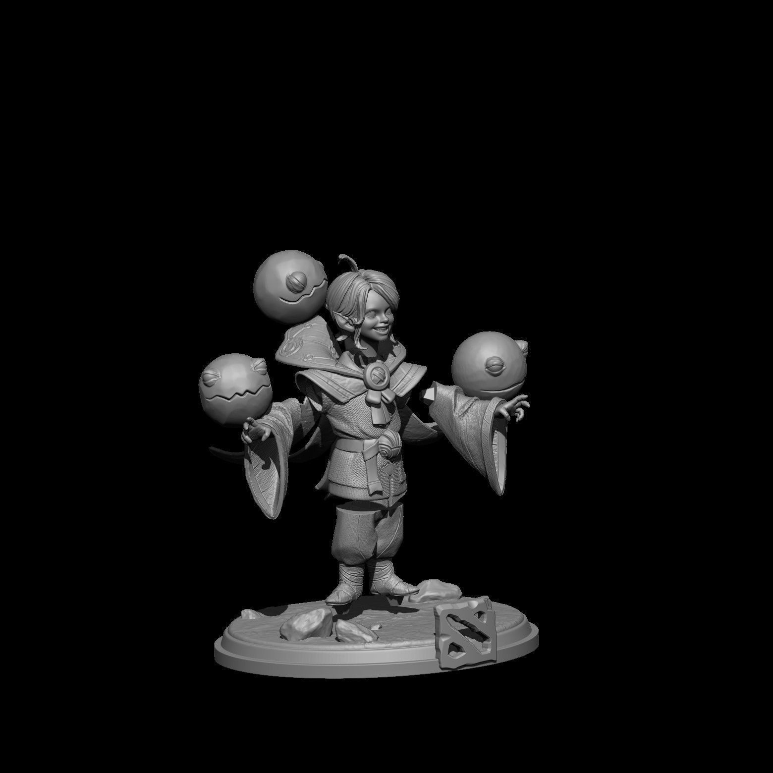 Baby Invoker-Invoker Persona 3D model 3D printable | CGTrader