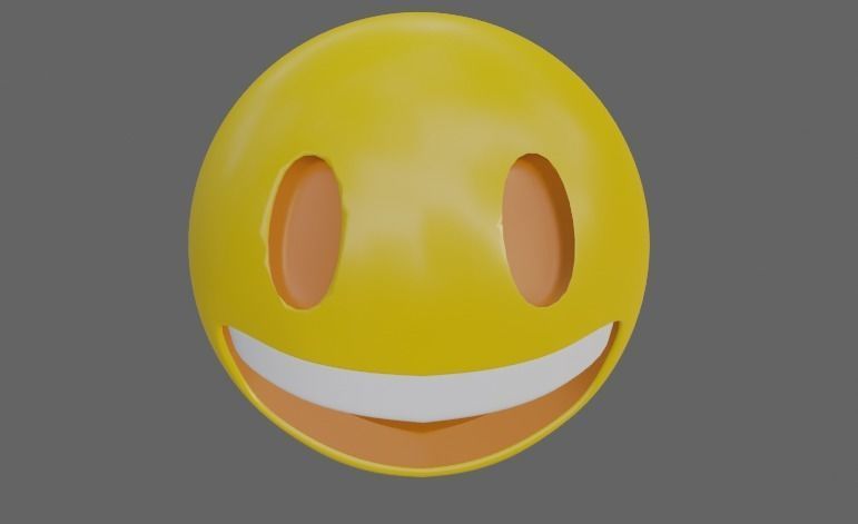 Emoji Face Model free 3D model | CGTrader