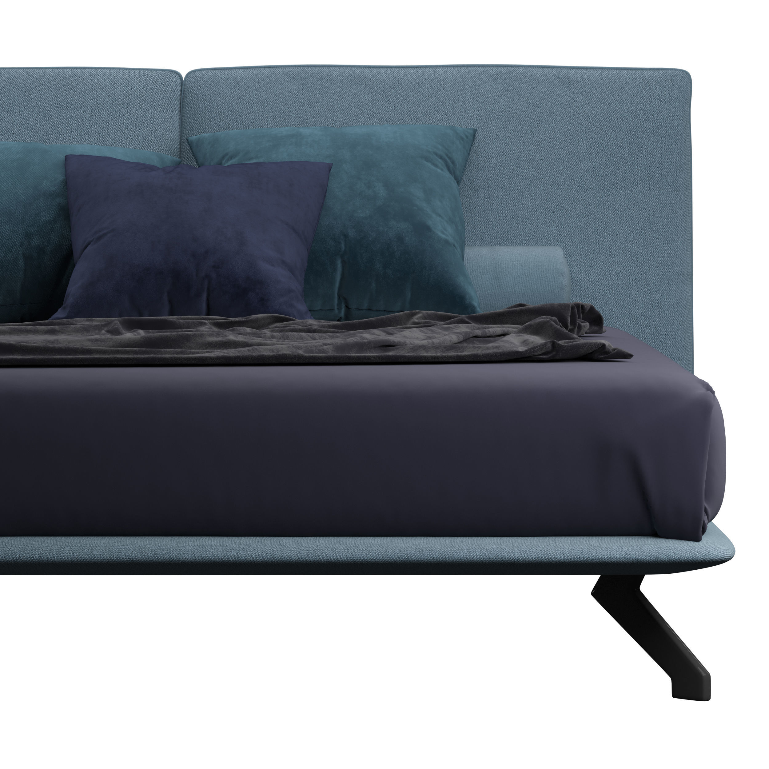 Bed LOGAN by Twils 3D model | CGTrader