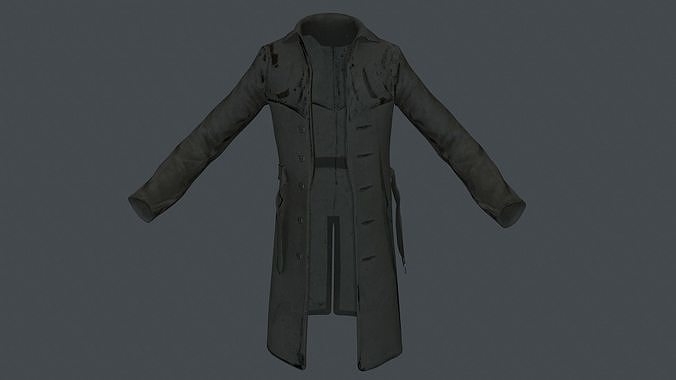 3D model Coat 5 VR / AR / low-poly | CGTrader