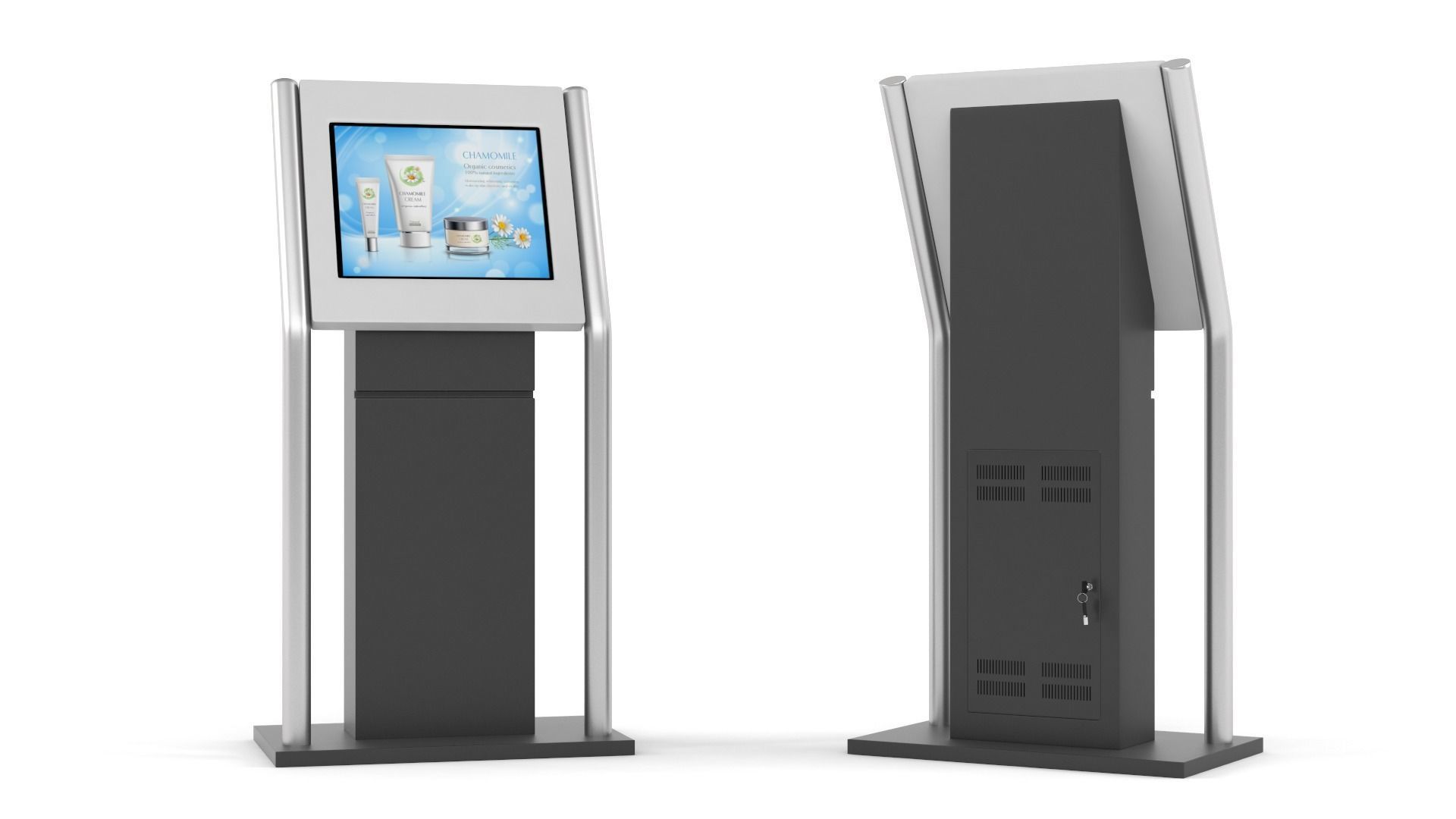 Electronic Kiosk 3D model | CGTrader