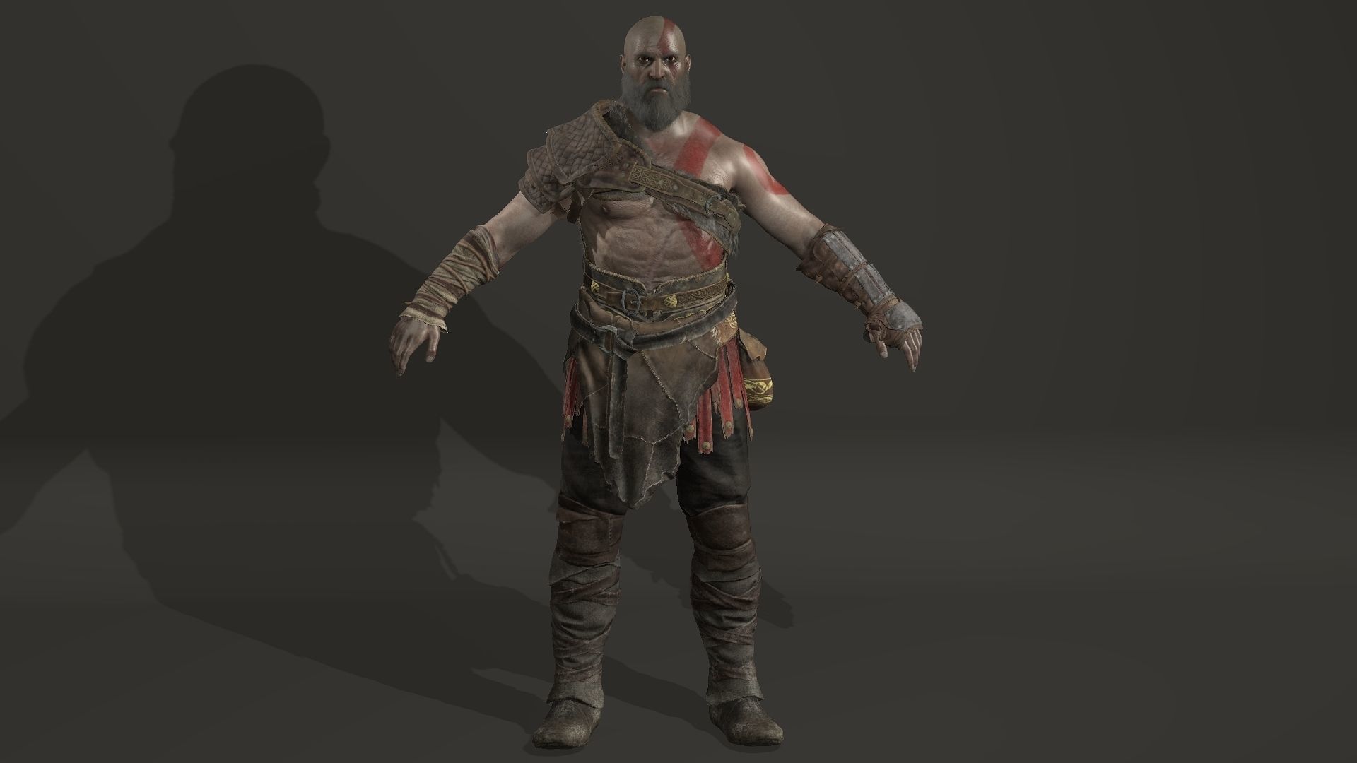 3D model Kratos VR / AR / low-poly | CGTrader