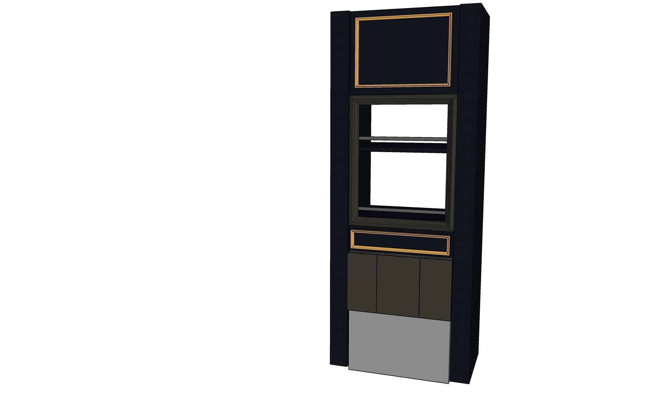 MODULAR - bar counter - 04 free 3D model | CGTrader