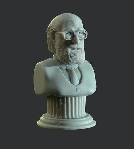 Paulo freire Stl 3D model 3D printable | CGTrader