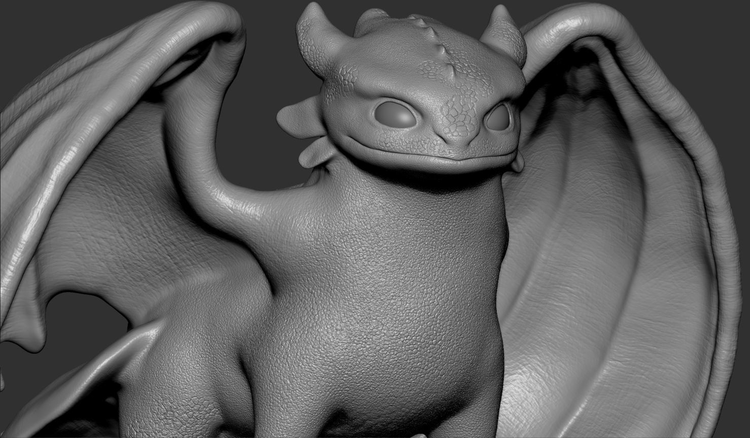 TOOTHLESS - HOW TO TRAIN YOUR DRAGON 3D model 3D printable | CGTrader