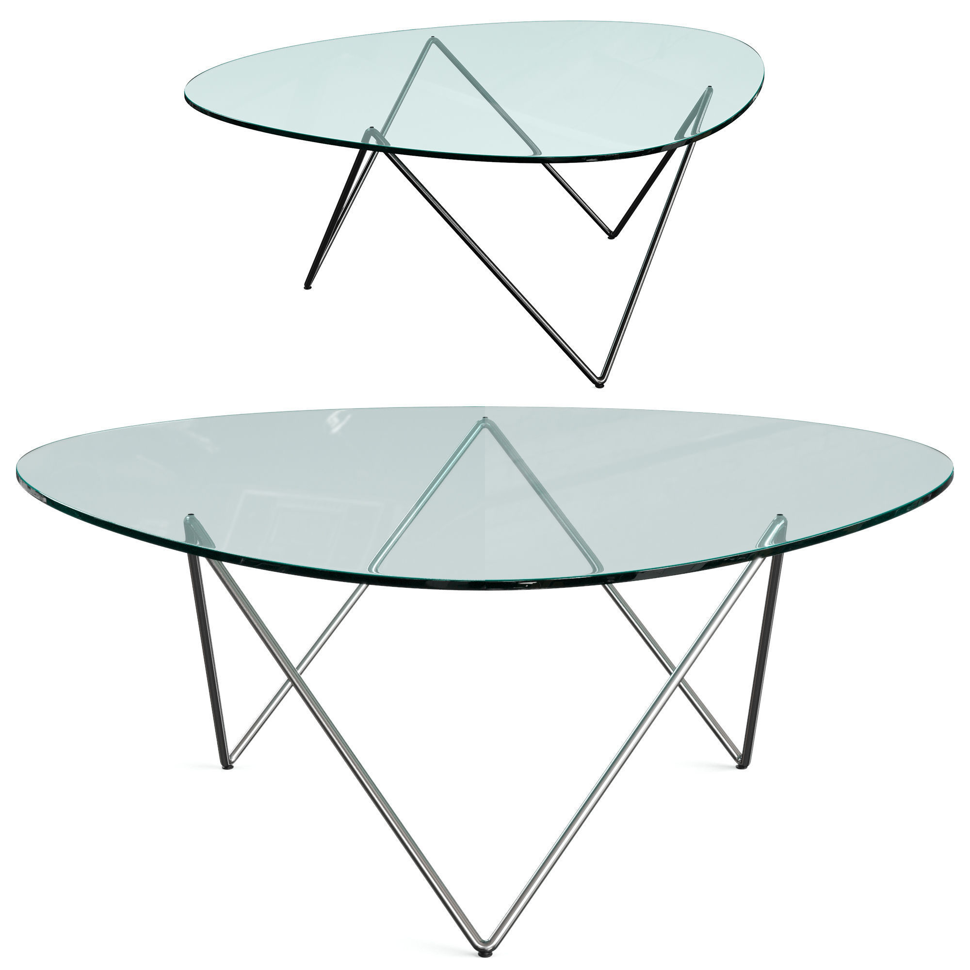 Pedrera coffee table by Gubi 3D model | CGTrader