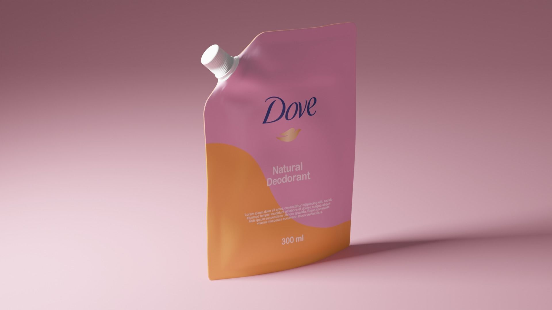 3D model Sachet with spout VR / AR / low-poly | CGTrader