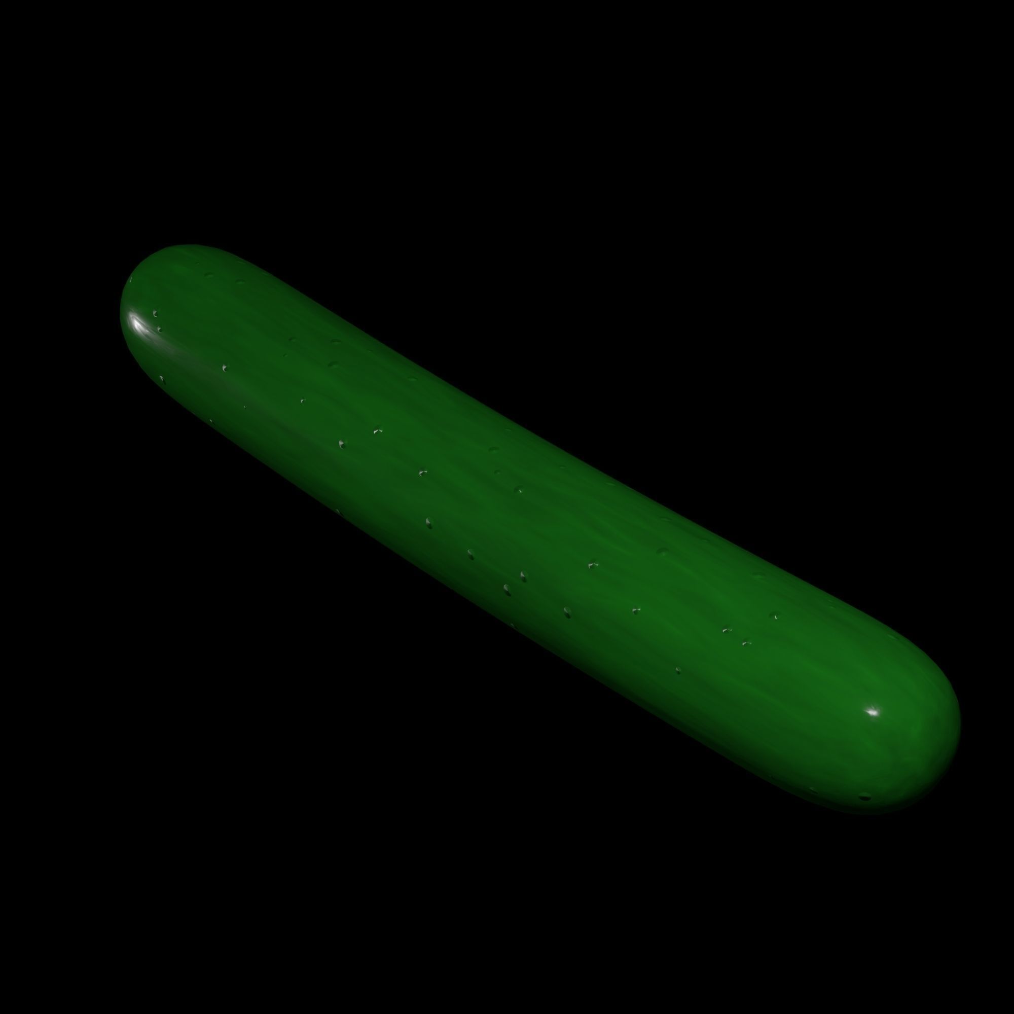 A Cucumber free VR / AR / low-poly 3D model | CGTrader