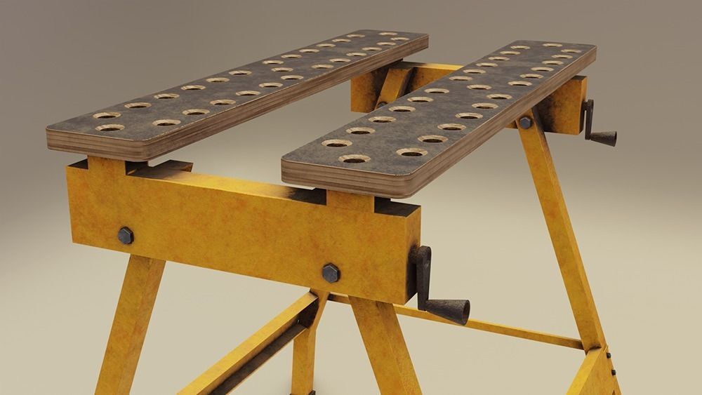 Portable Workbench 3D model | CGTrader