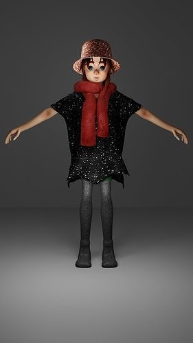 character free 3D model | CGTrader