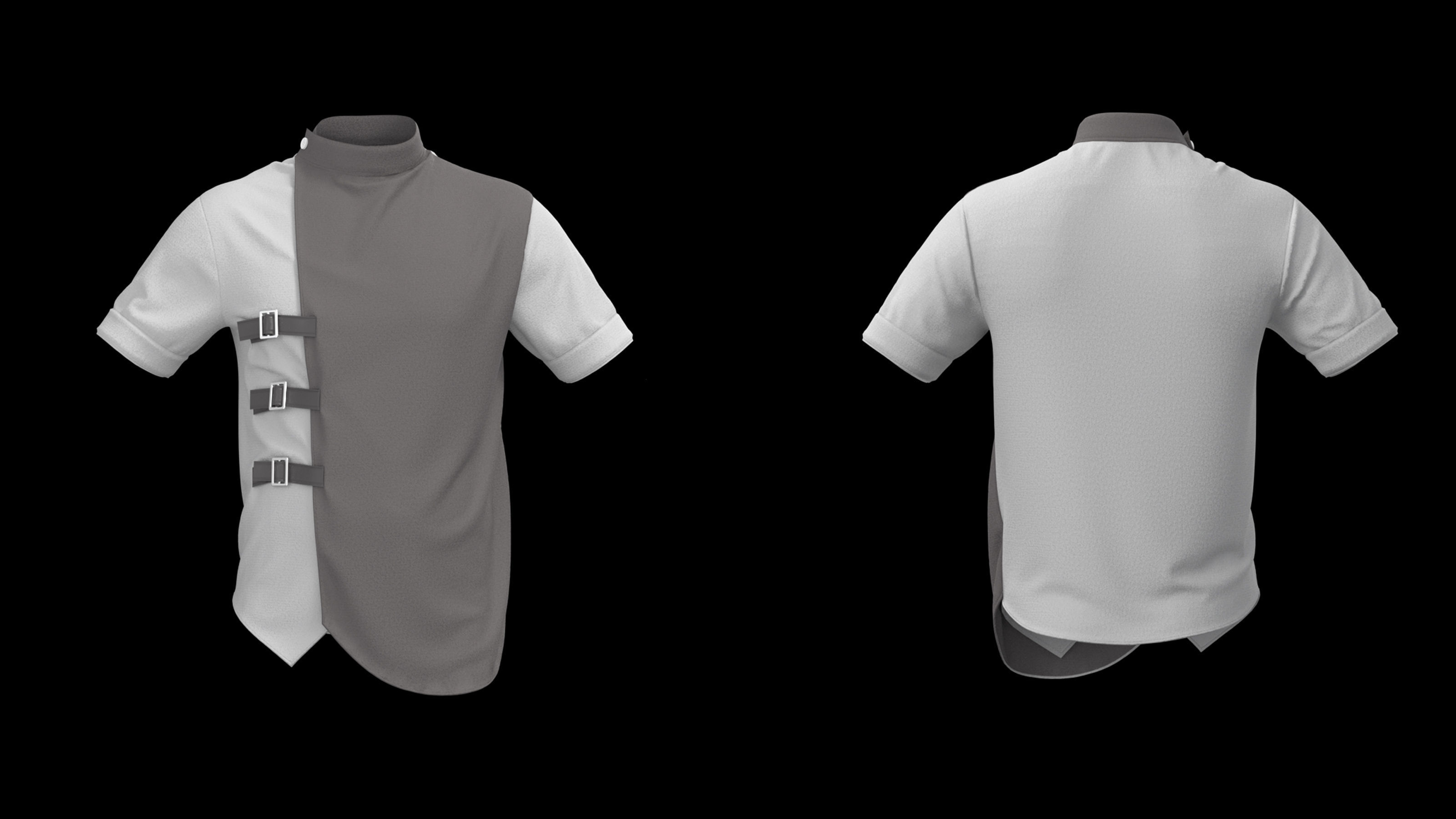 15 Mens Shirts 3D model | CGTrader