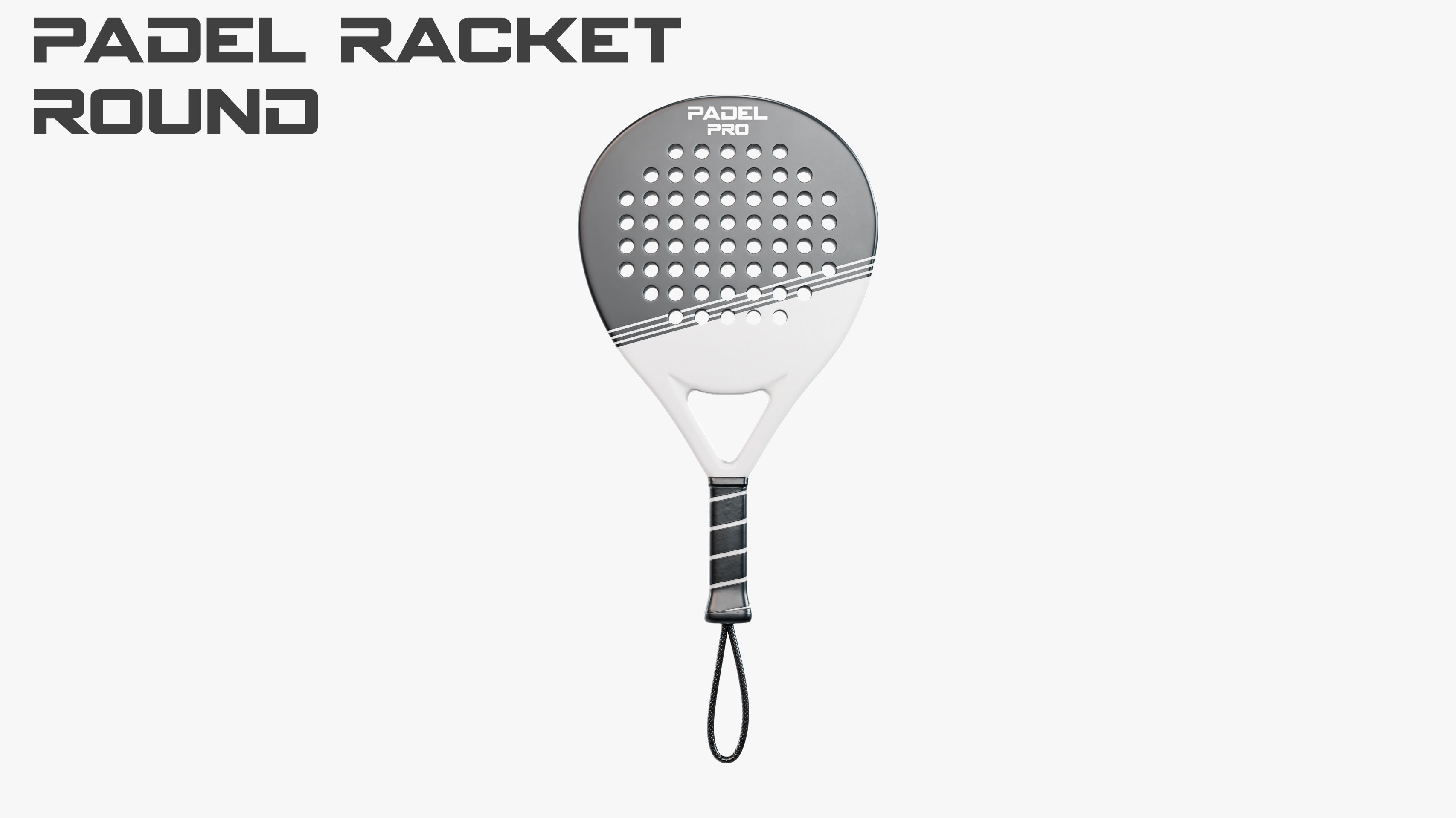 Padel Rackets - Set 3D model | CGTrader