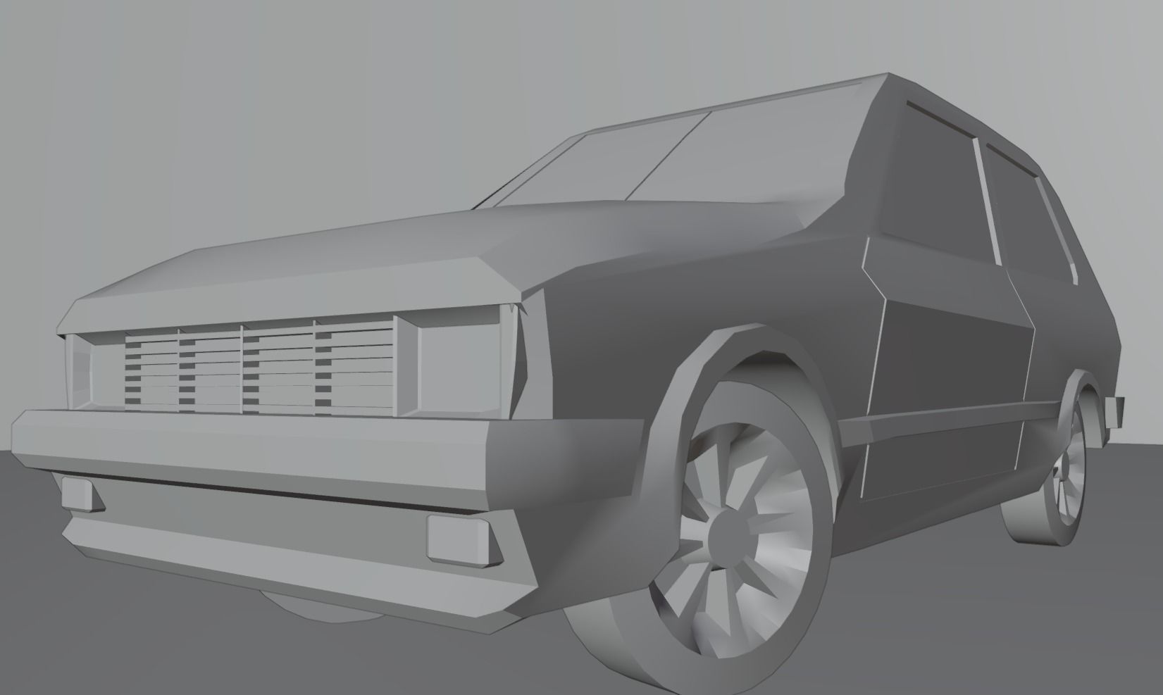 Yugo car free 3D model | CGTrader