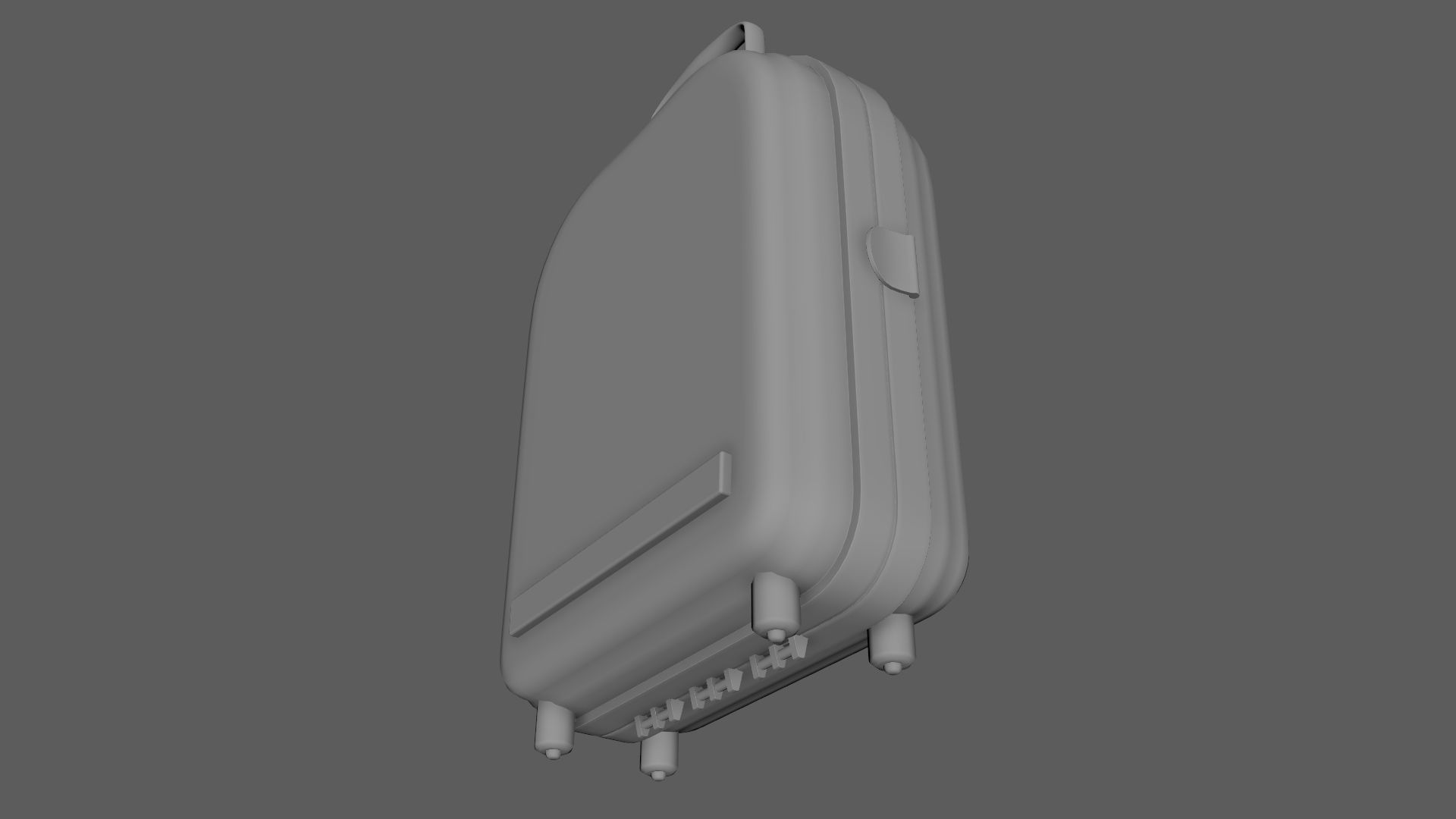 Cartoon Style Stylized Radio Sunnylife Radio Leather Edition 3D model ...