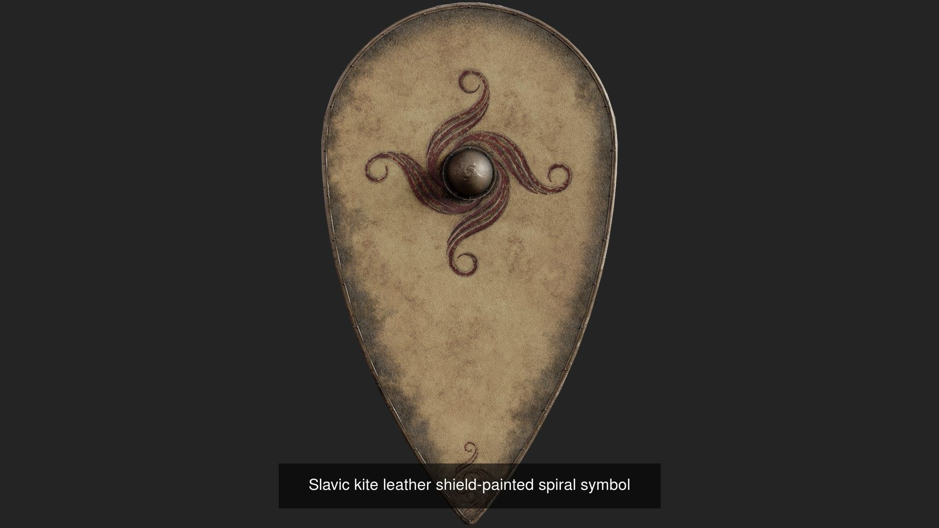 3D Model Collection Slavic kite leather shields 20 pieces VR / AR / low-poly | CGTrader