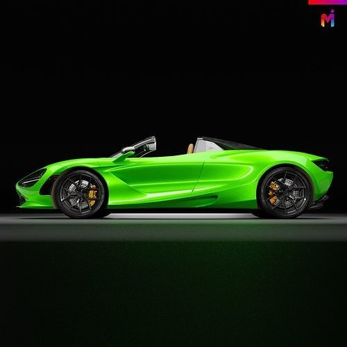 Mclaren S720 3D model | CGTrader
